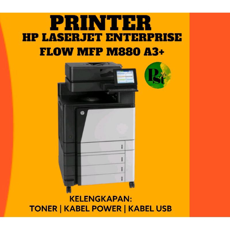 Jual Printer Hp LaserJet Enterprise A3+ M880 Color Multifungsi | Shopee ...