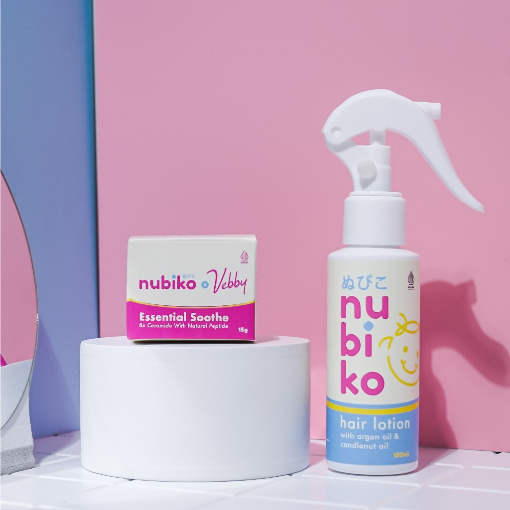 Jual Bundling Nubiko Essential Soothe Moisturizer 14,5gr + Nubiko Hair ...