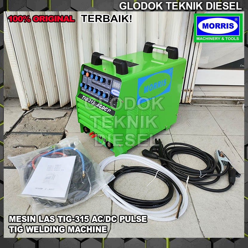 Jual Morris Mesin Travo Las TIG 315 AC DC PULSE Welding Machine TIG315 ...