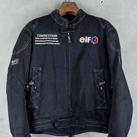 Jual Jaket motor elf - Black - BB (75kg-85kg) | Shopee Indonesia