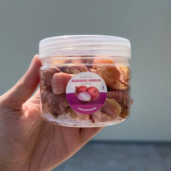 Jual KERIPIK BAWANG MERAH LOKAL ORIGINAL 400ML | Shopee Indonesia