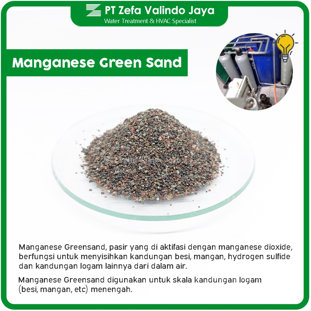Jual Manganese Media Filter Penjernih Air Kandungan Logam Besi Mangan ...