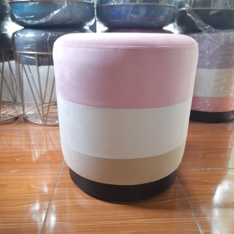Jual READY STOCK STOOL MACARON STOOL BULAT STOOL ESTETIK STOOL SALON ...