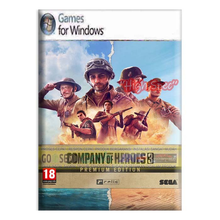 Jual Company of Heroes 3 Premium Edition - PC GAME STRATEGY - GAME PC LAPTOP - GAME | Shopee ...