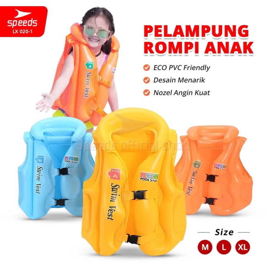 Jual Pelampung Rompi Anak Jaket Ban Renang Pelampung Renang Anak Ukuran ...