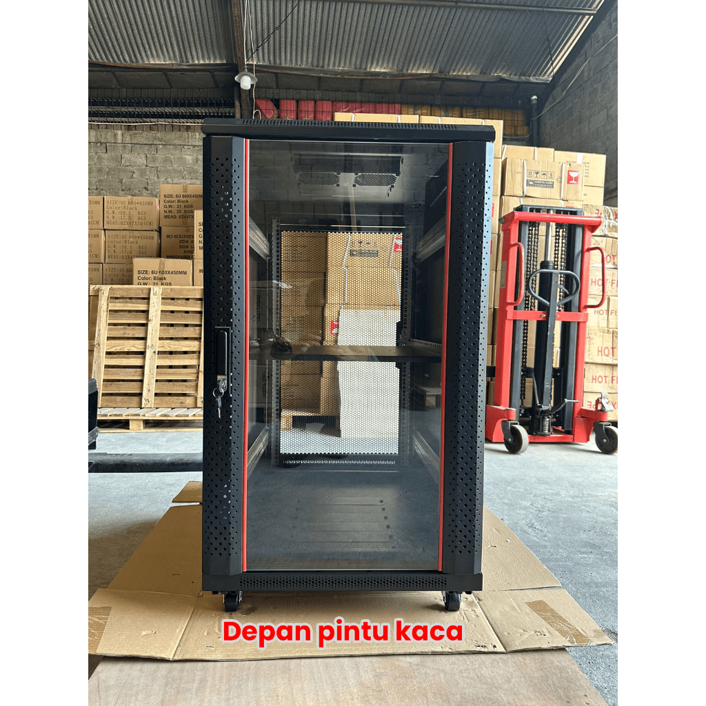 Jual Rack server 20U depth 900mm / Close rack 20U / standing rack 20U | Shopee Indonesia