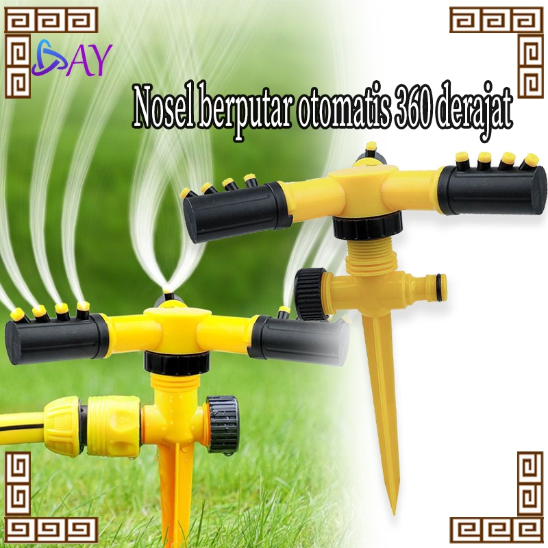 Jual Sprinkler Air Taman 360 Derajat/Round Sprinkler 3/Alat Penyiram ...