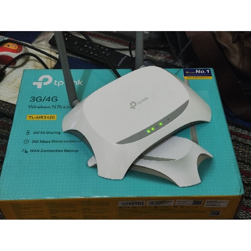 Jual Modem Router Wifi TP Link MR3420 V5.0 bukan OpenWrt DDWRT tplink ...