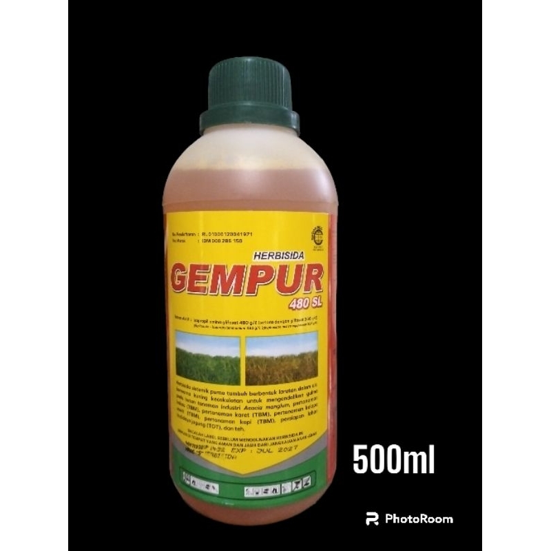 Jual GEMPUR 480SL HERBISIDA SISTEMIK RACUN RUMPUT LIAR 500ML | Shopee ...