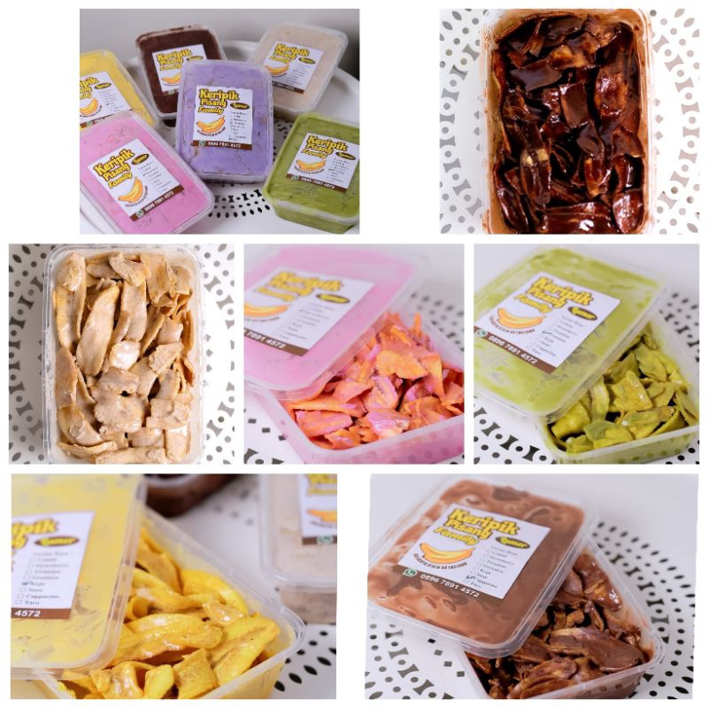 Jual Keripik Pisang coklat Lumer ( FAMILY ) 200 gram | Shopee Indonesia