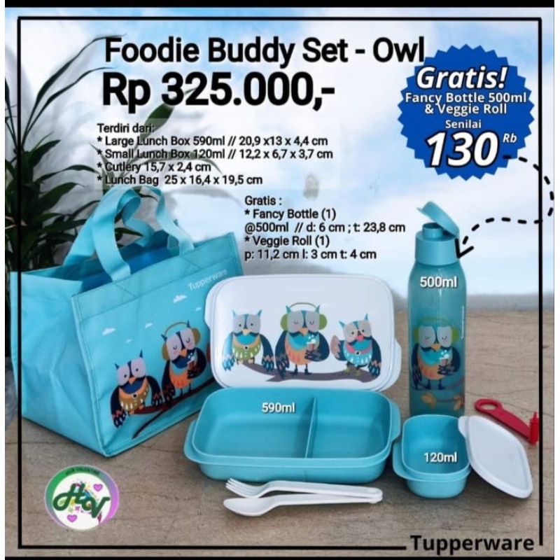 Jual Foodie buddy Tupperware | Shopee Indonesia