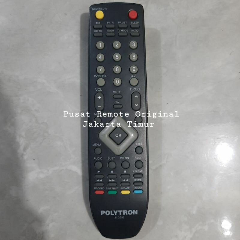 Jual REMOTE REMOT STB PARABOLA POLYTRON 81G352 ORIGINAL | Shopee Indonesia