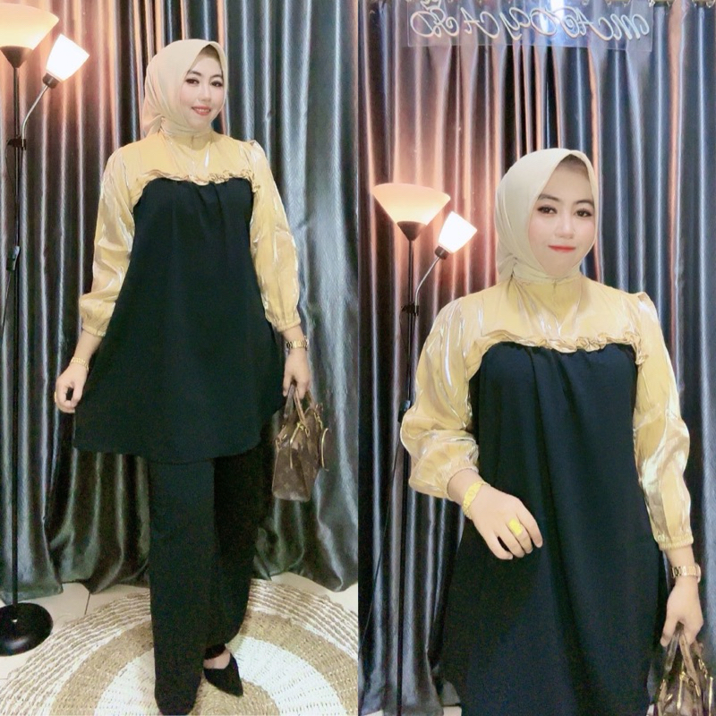 Jual ONESET ZARA | ZARA NARAYA SET LONG TUNIK | SET KEKINIAN | SETELAN ...