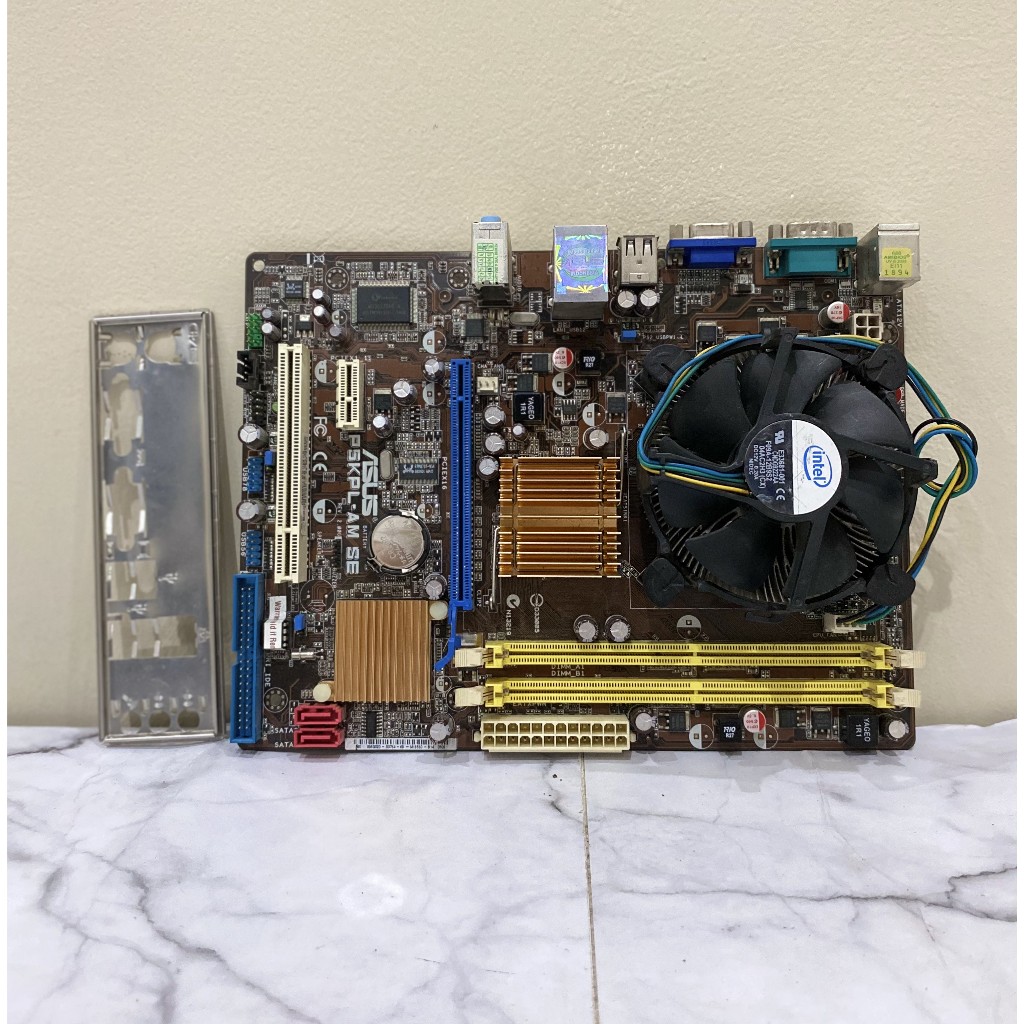 Jual Motherboard Mobo intel g31 Lga 775 bous fan dan processor dualcore ...