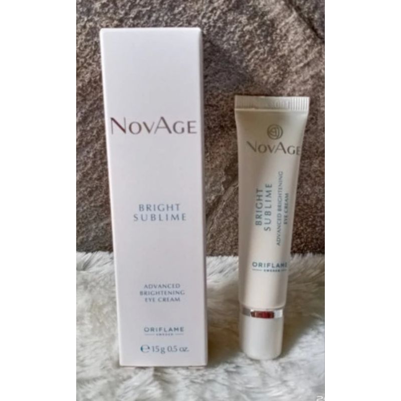 Jual 32804 novage bright sublime advanced brightening Eyes cream ...