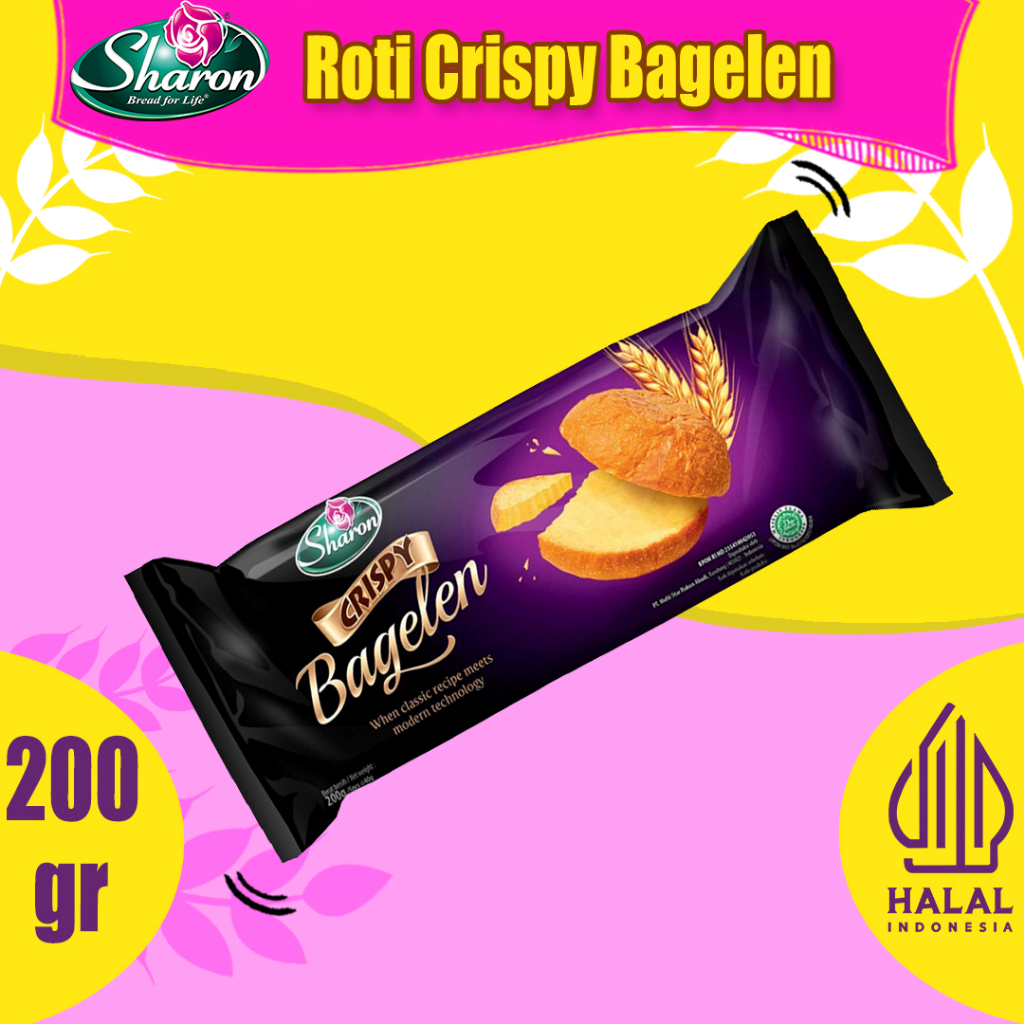 Jual Roti Crispy Bagelen Sharon Bakery 200gr | Shopee Indonesia