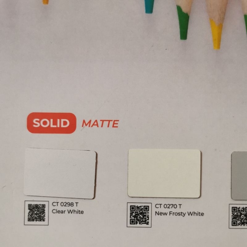 Jual HPL carta putih solid CT 0298 T/F/G CT0270T | Shopee Indonesia