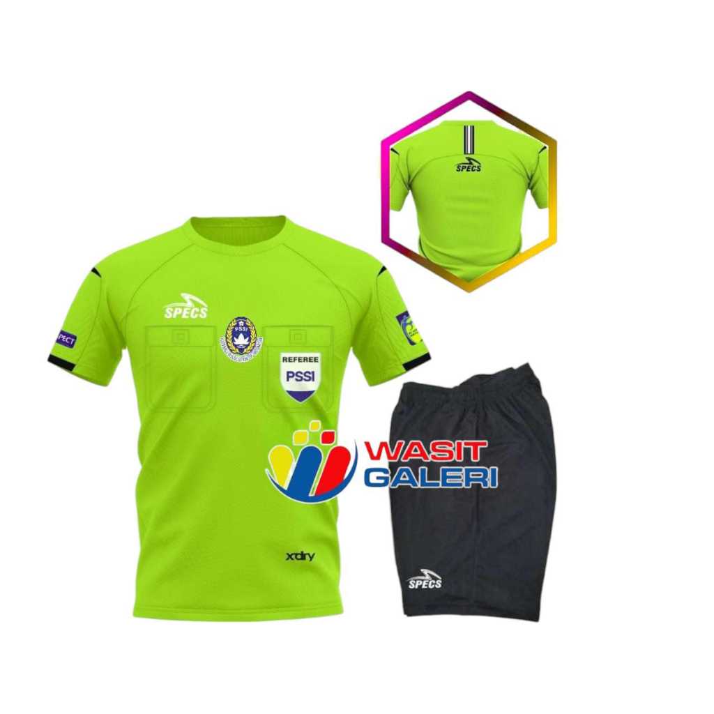 Jual SETELAN JERSEY WASIT LIGA 1 2020/2021 ( DADA PSSI - SAKU REFEREE ...