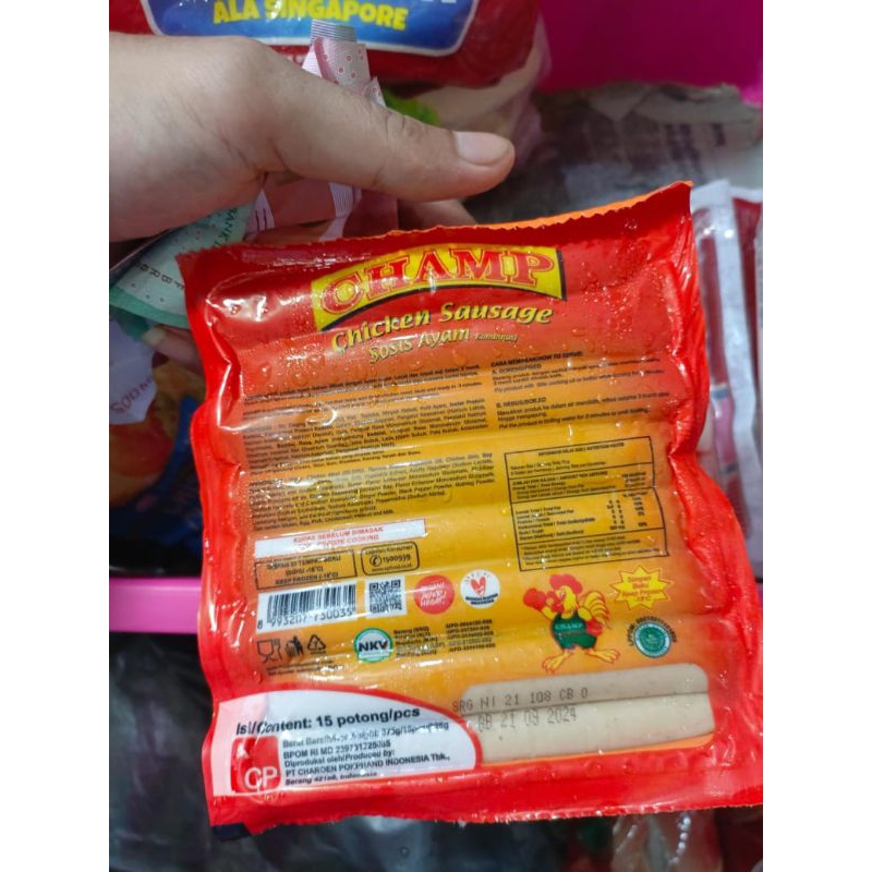 Jual Sosis champ 1pack | Shopee Indonesia