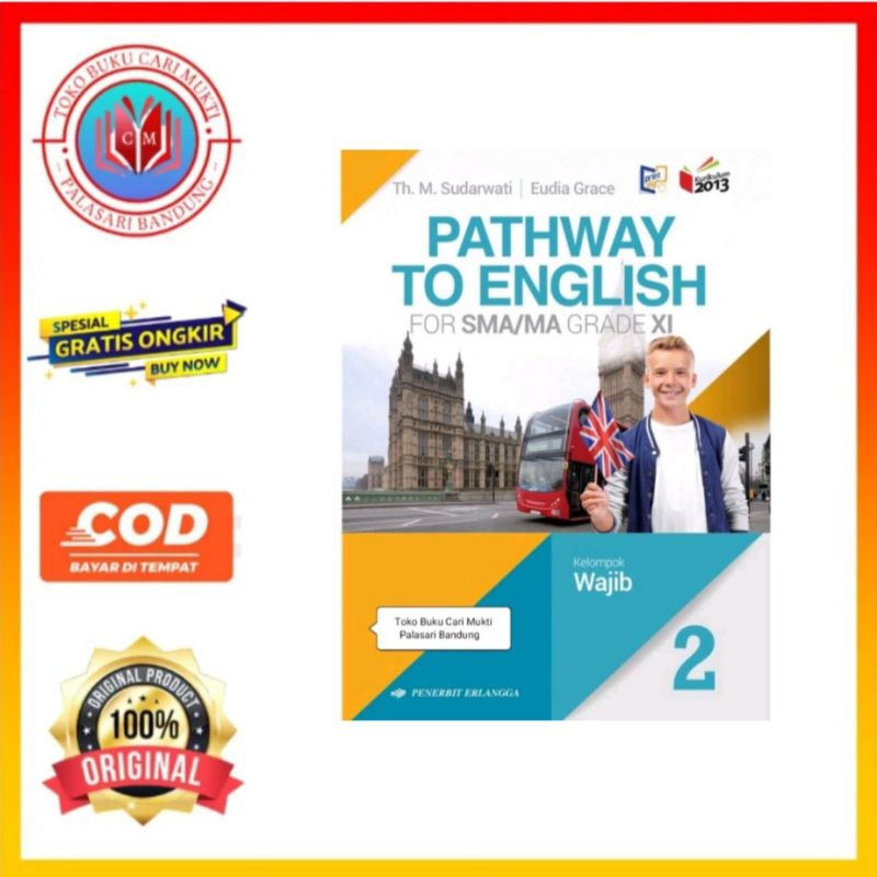 Jual Erlangga Buku Pathway to English Program Wajib Untuk SMA/MA Kelas 11 Kurikulum 2013 ...