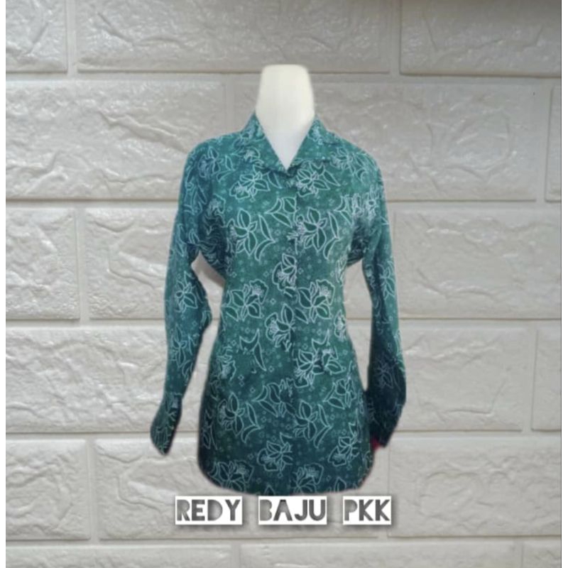 Jual Seragam batik PKK Nasional pakai puring/baju pkk dinas/baju pkk ...