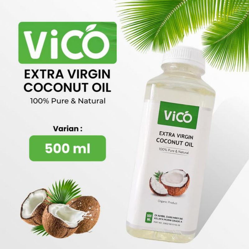 Jual ViCO Extra Virgin Coconut Oil VCO 500 ml / Minyak Kelapa Murni 100 ...