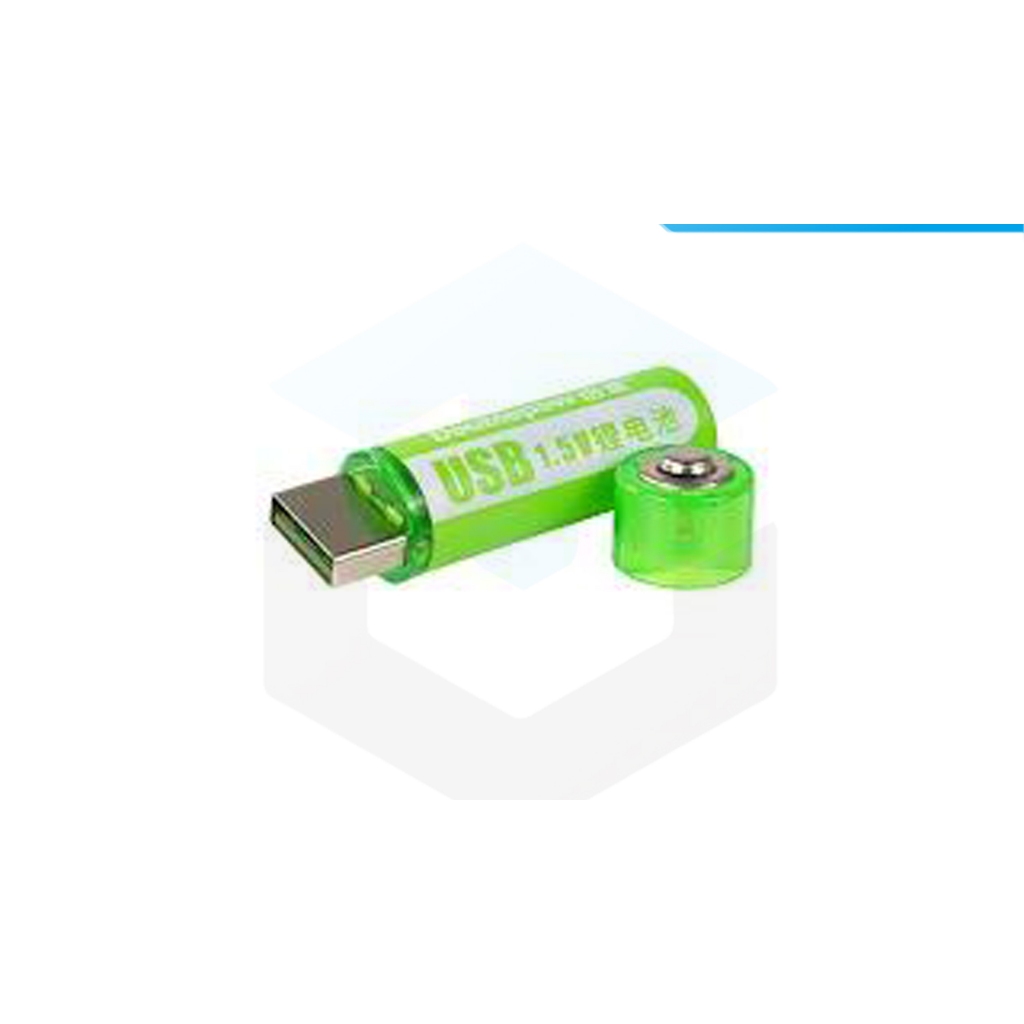 Jual DOUBLEPOW BATERAI CAS LI-ION AA USB RECHARGEABLE NiMH 1.5V 1800 ...