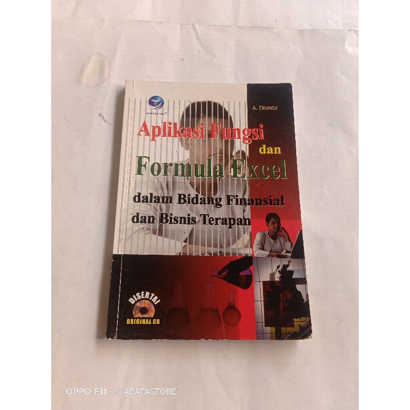 Jual BUKU APLIKASI FUNGSI DAN FORMULA EXCEL DALAM BIDANG FINANSIAL FAN ...