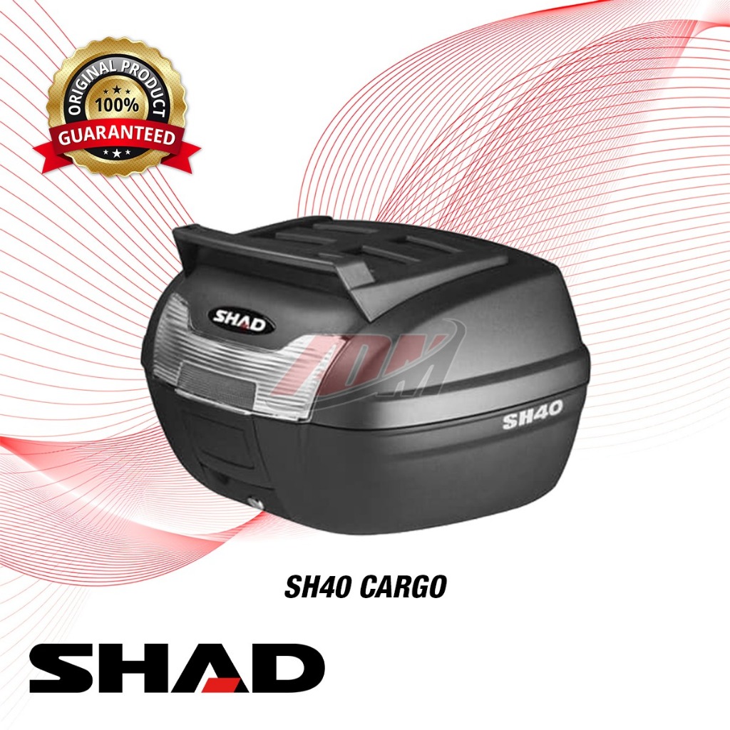 Jual BOX MOTOR SHAD / TOP CASE SH40 CARGO & ALUMINIUM | Shopee Indonesia