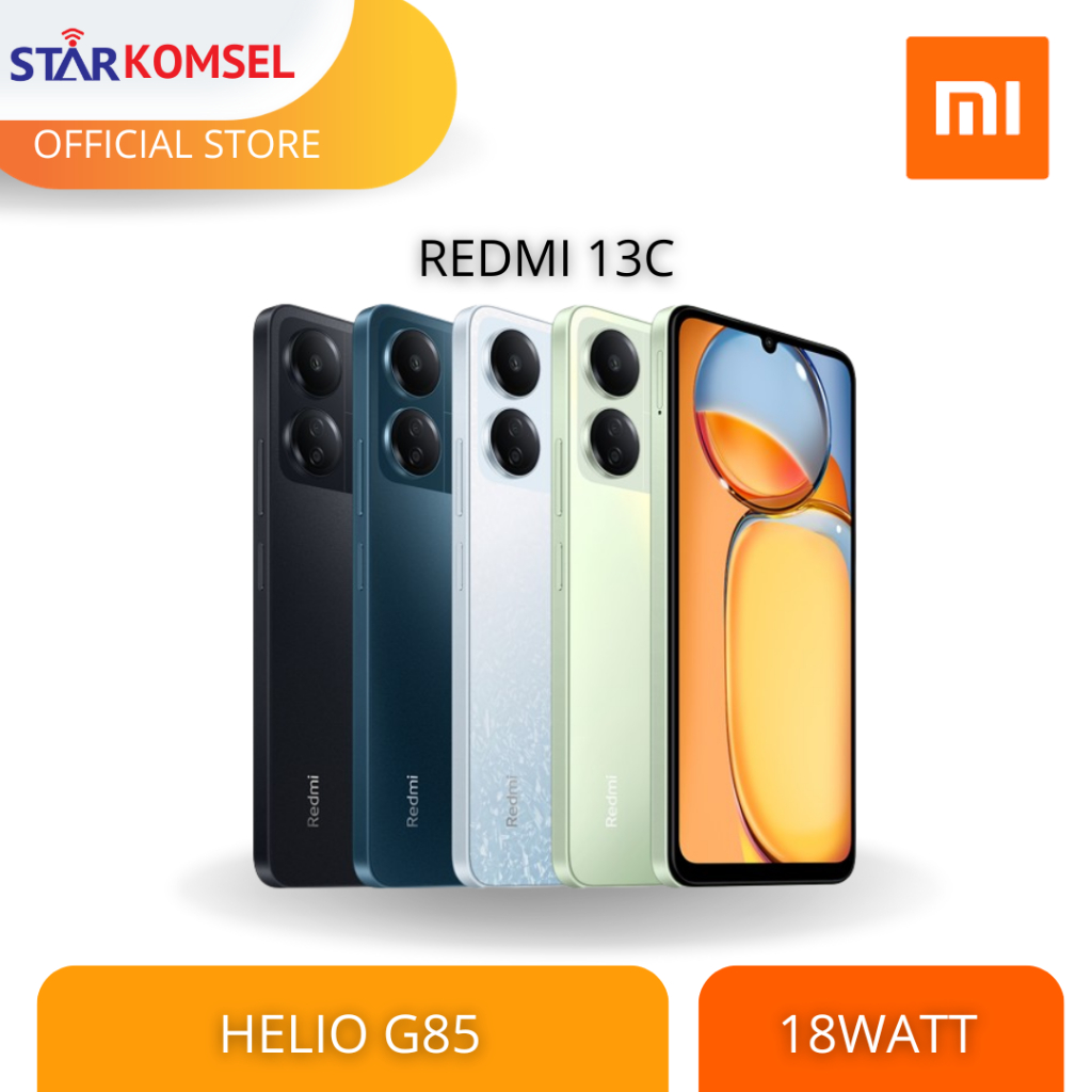 Jual HP XIAOMI REDMI 13C 6/128 NFC GARANSI RESMI XIAOMI INDONESIA ...