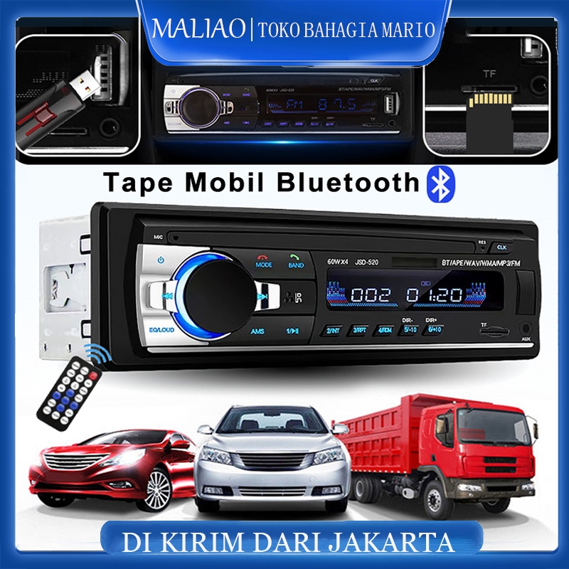 Jual Tape mobil bluetooth /Tape Audio Radio Mobil Multifungsi /USB MP3 ...