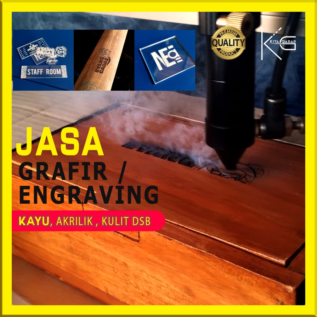 Jual Jasa Grafir Laser | Jasa Engrave | Jasa Grafir Kayu | Grafir ...