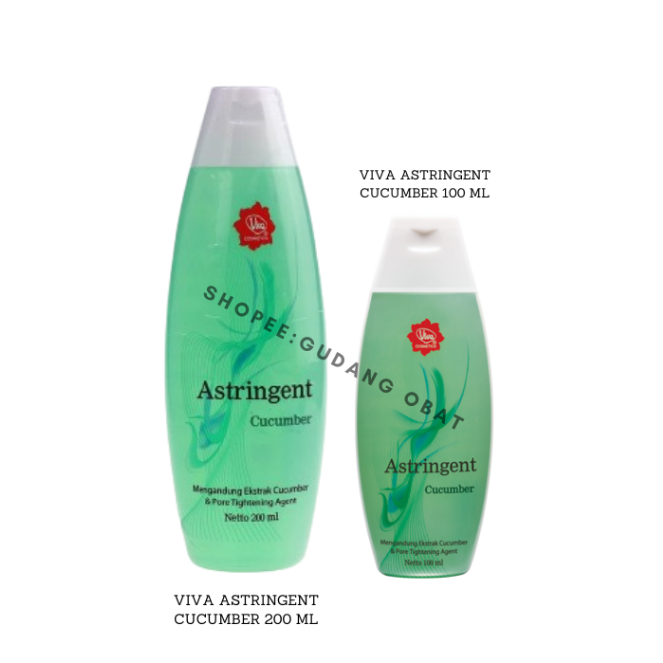 Jual Viva Astringent Cucumber - 100 & 200 Ml | Shopee Indonesia