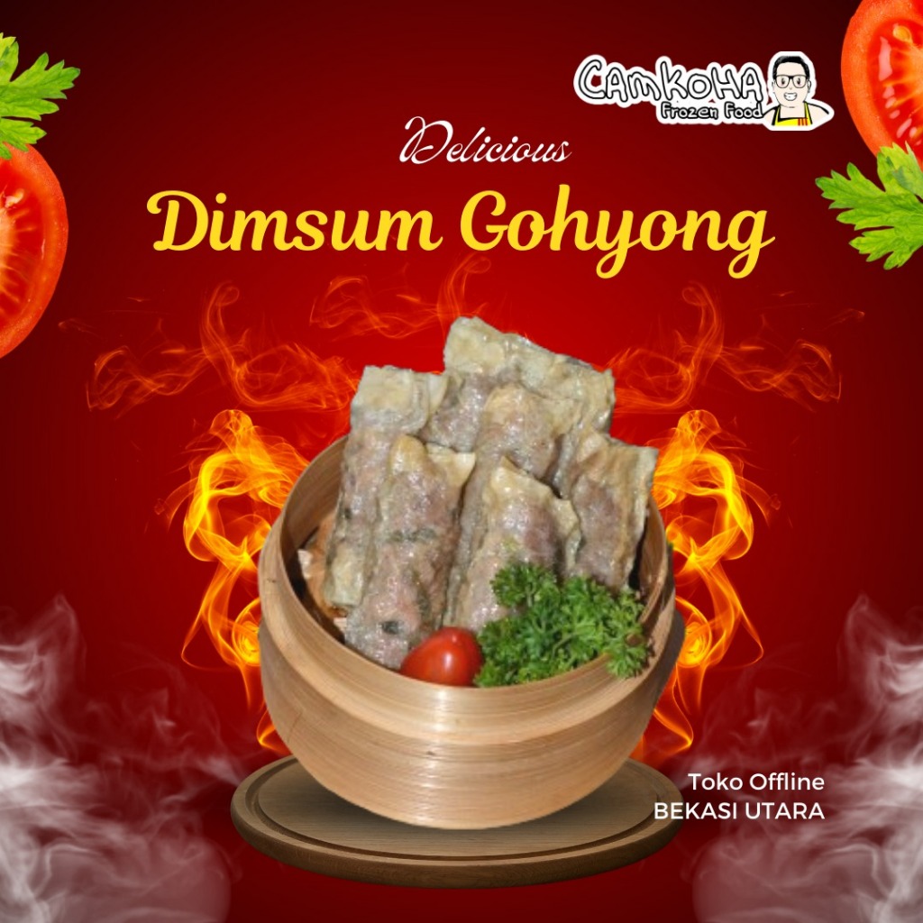 Jual BEKASI Dimsum ghoyong isi 25pcs ( INCLUDE SAUS ) | Shopee Indonesia