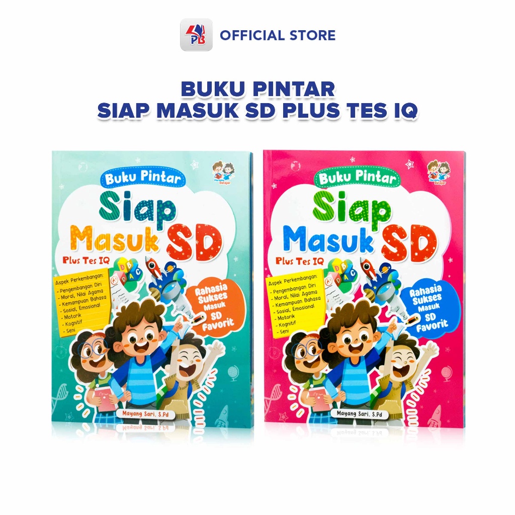 Jual GROSIR Buku Anak TK PAUD Buku Pintar Siap Masuk SD Plus Tes IQ ...