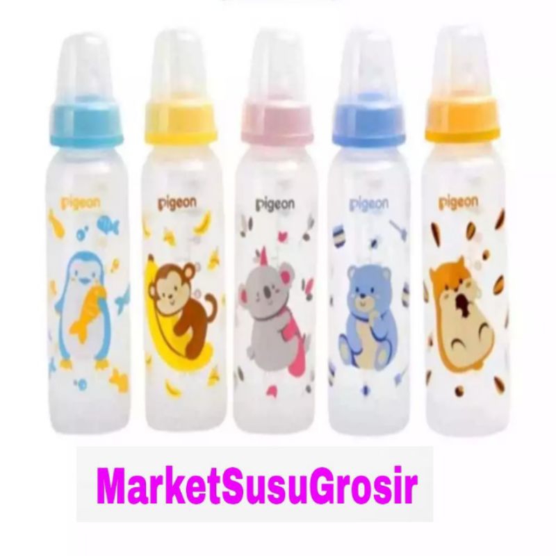 Jual Botol susu pigeon DOT ULIR 120, 240ml | Shopee Indonesia