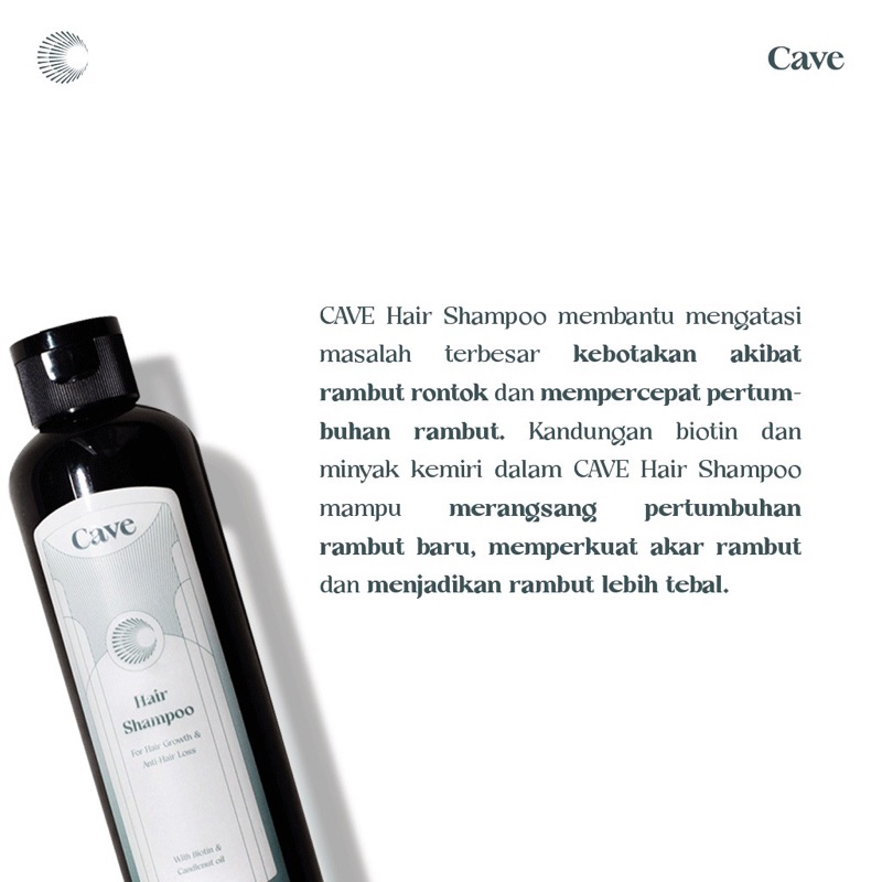Jual CAVE Hair Shampoo 200 ml | Shopee Indonesia