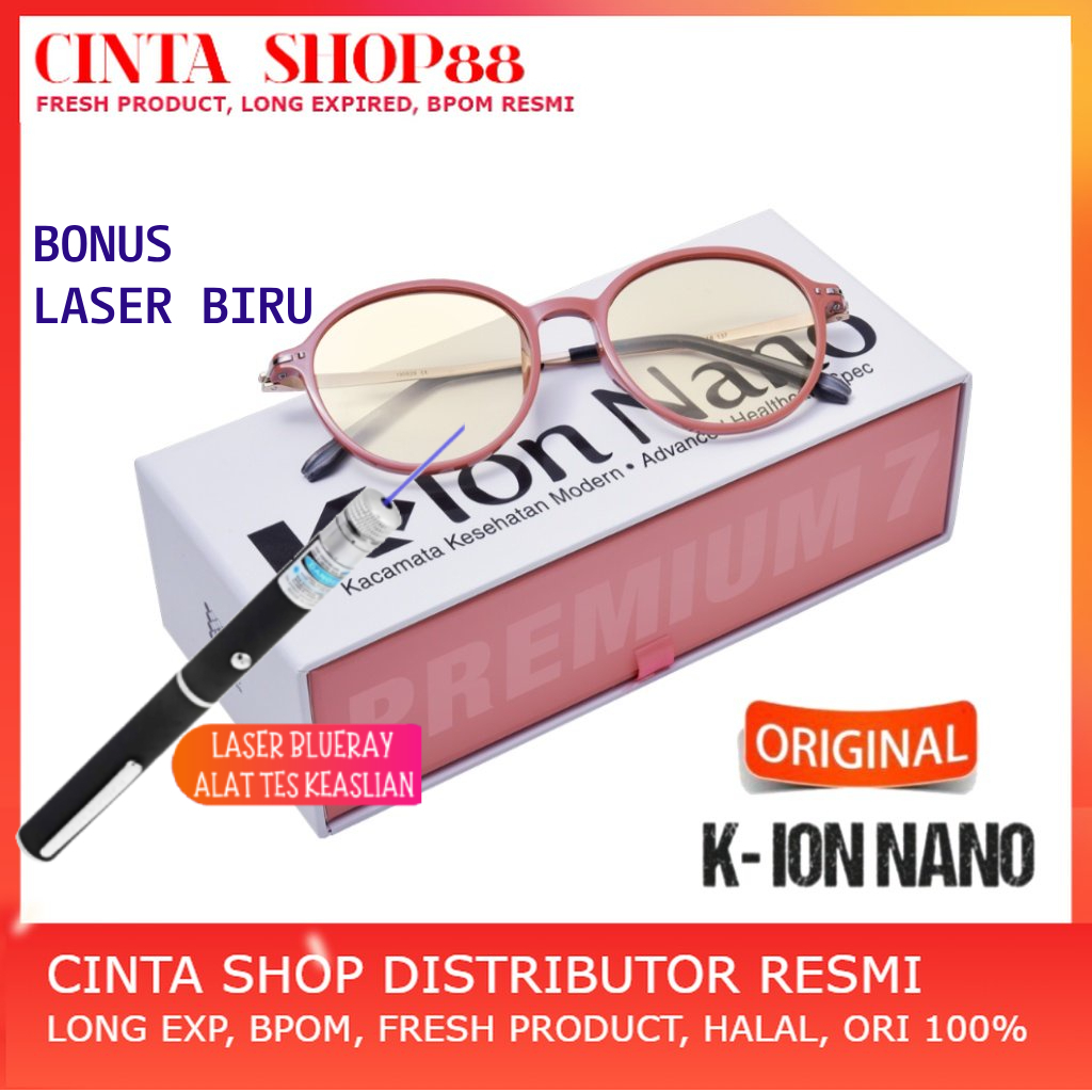 Jual KACAMATA ION NANO PREMIUM 7 ORIGINAL KACAMATA TERAPI ANTI RADIASI 100% ORI | Shopee Indonesia