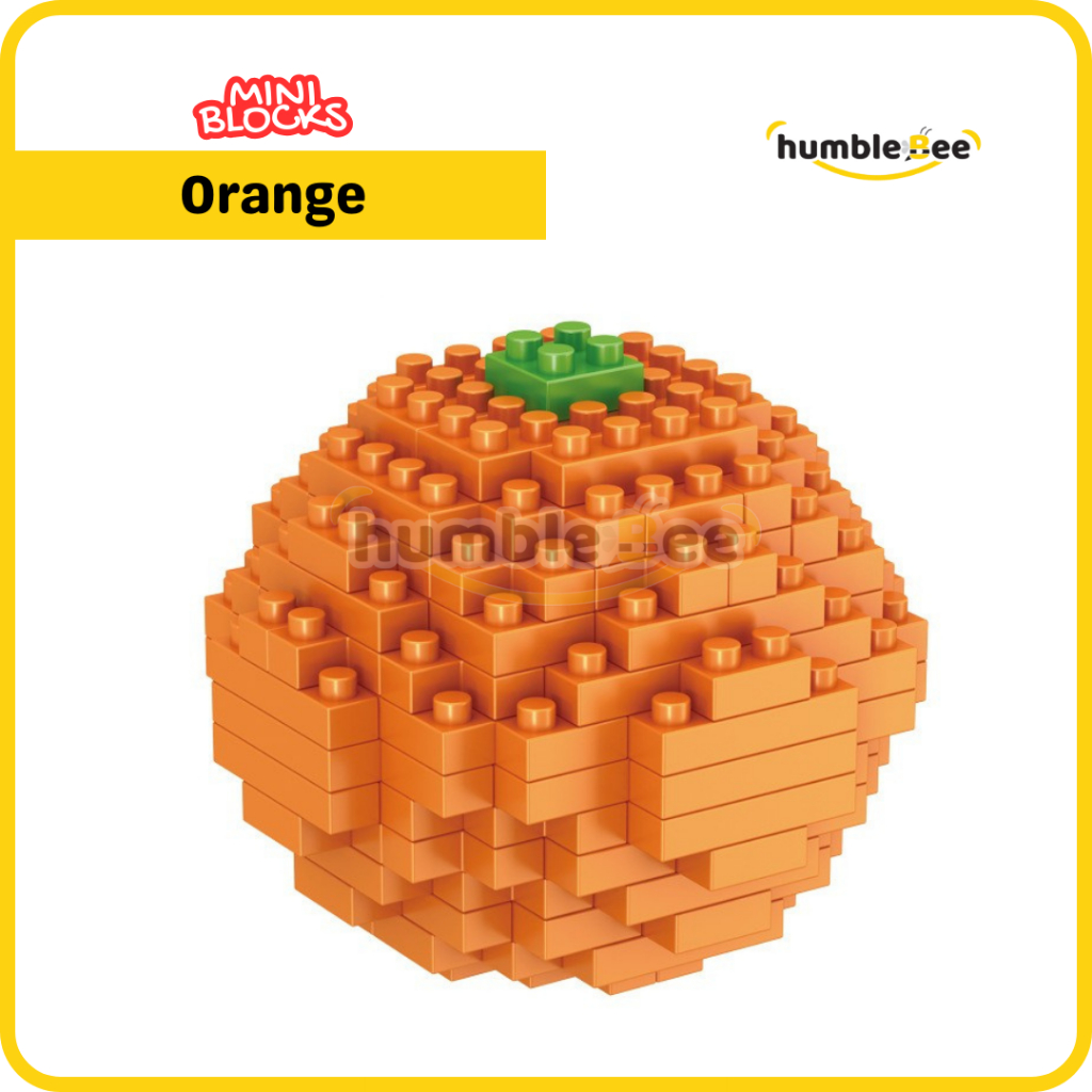 Jual Jike Mini Blocks - Fruits Series | Mainan Edukatif Balok Susun ...