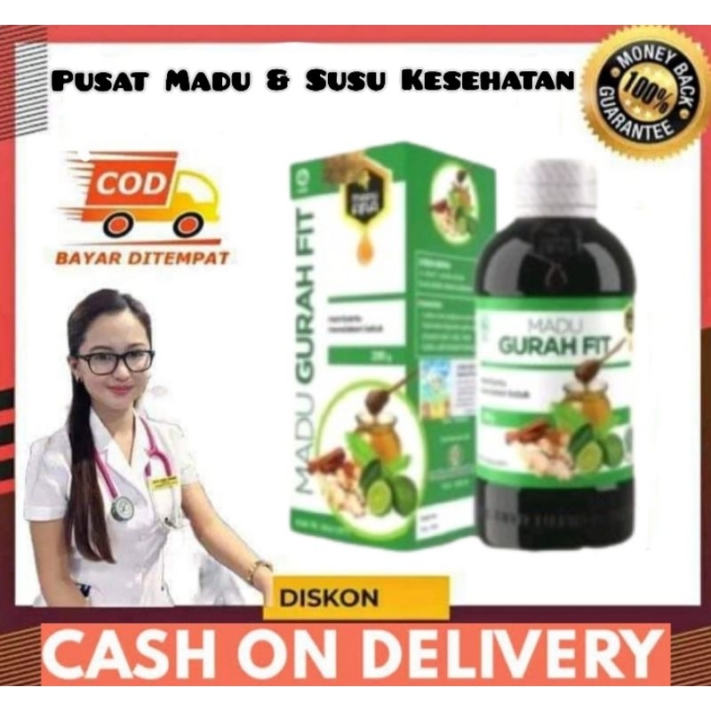 Jual MADU GURAH FIT 280gr Asli Membantu Atasi Batuk & Sesak Nafas ...