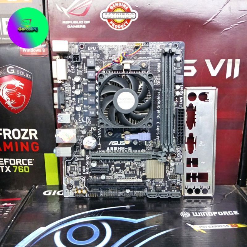 Jual Motherboard AMD Asus A68HM-E Processor AMD APU A10-7850k Socket ...