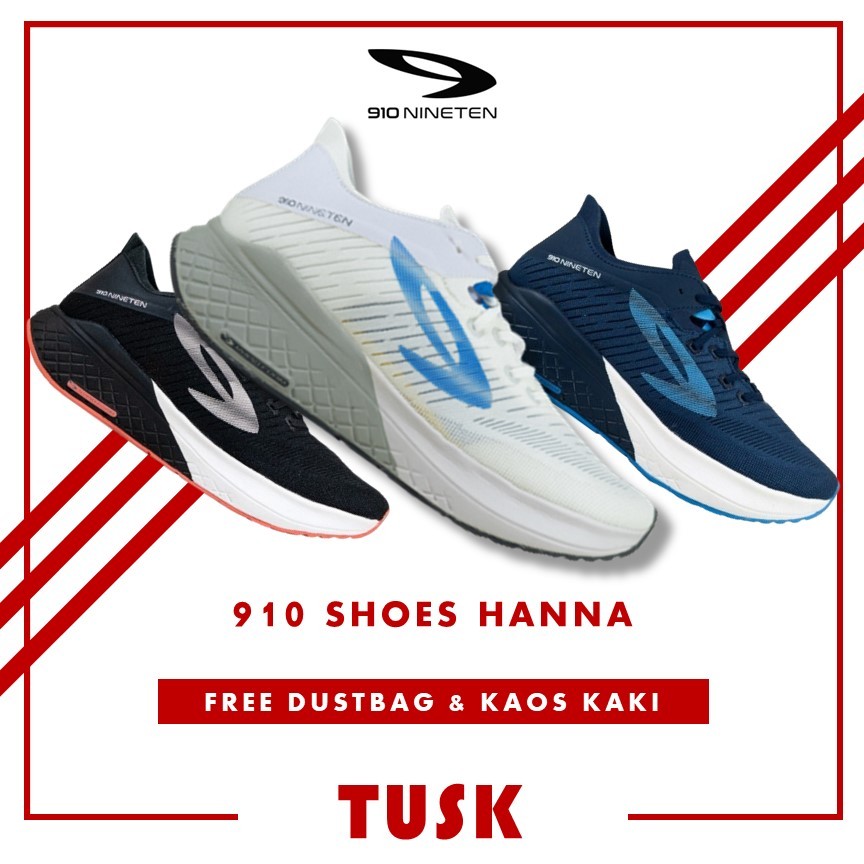 Jual Sepatu Running 910 Nineten Hanna Series Sepatu Olahraga Lari ...
