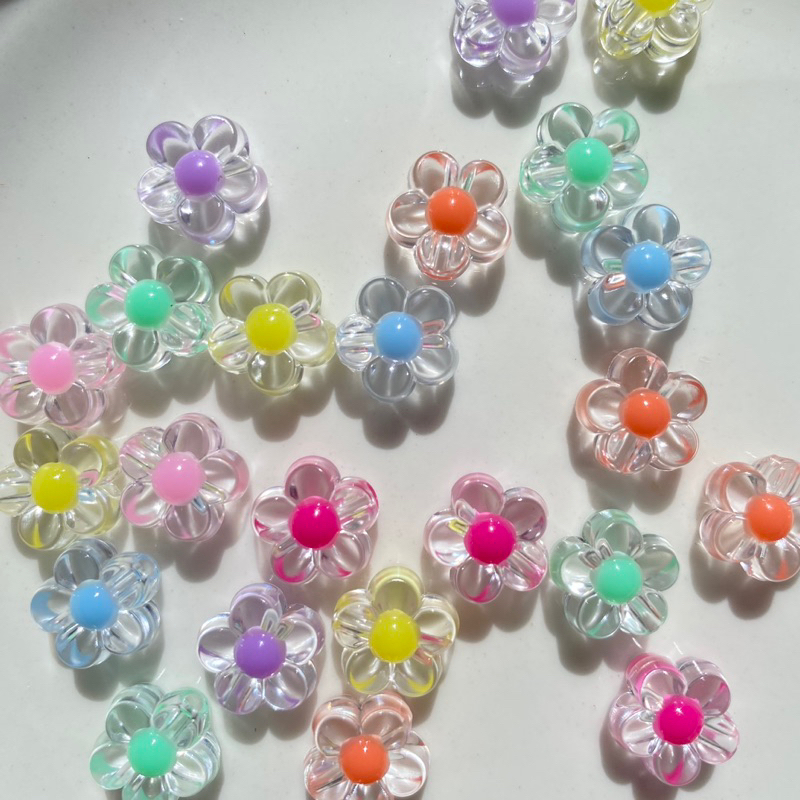 Jual MANIK BUNGA ISI MIX WARNA | Shopee Indonesia