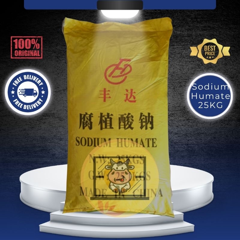 Jual Sodium Humate 25 kg | Asam Humat | Humate Acid Kemasan 25kg - Untuk Meningkatkan pH Tanah ...