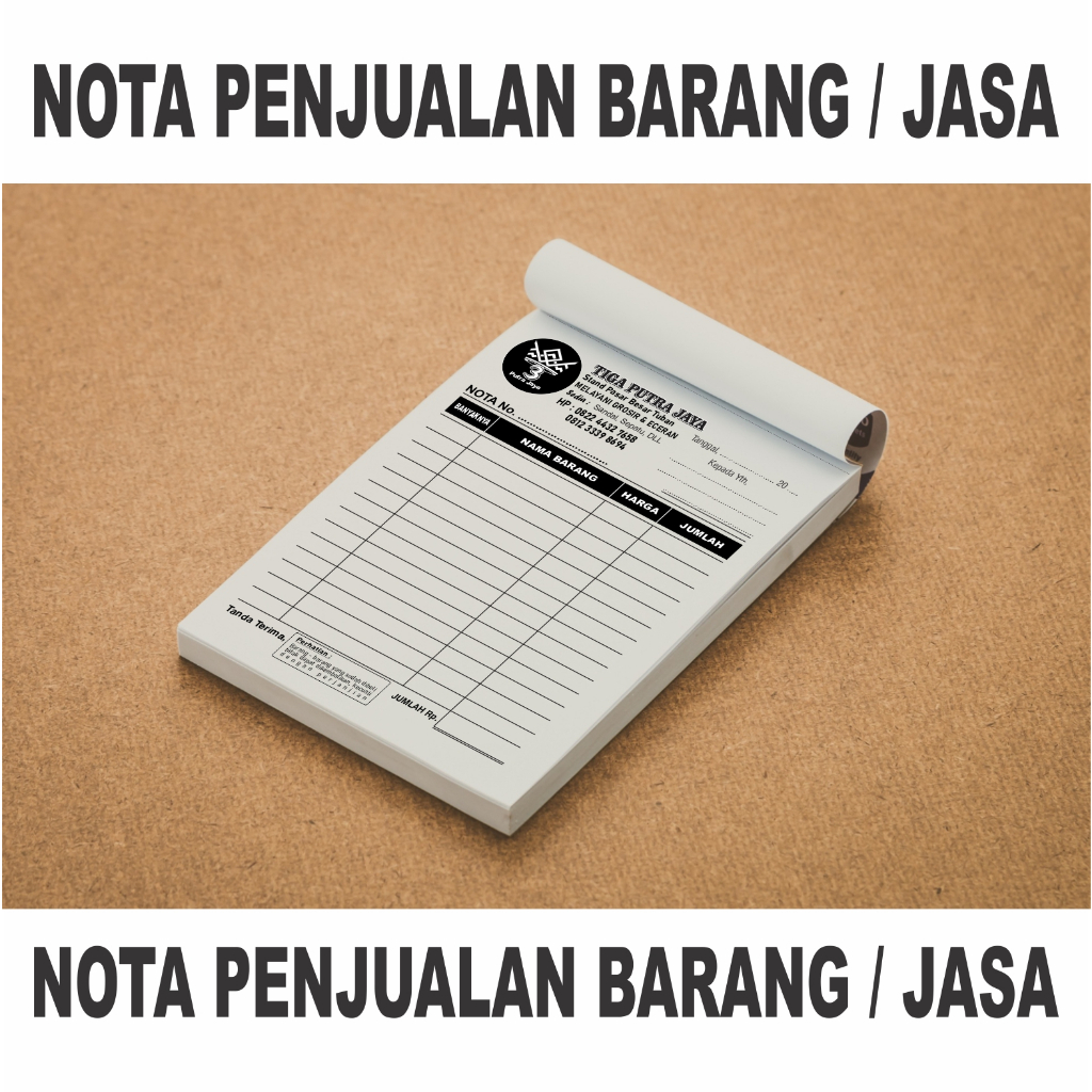 Jual NOTA PENJUALAN / BON / NOTA LAUNDRY / SURAT JALAN / INVOICE ...