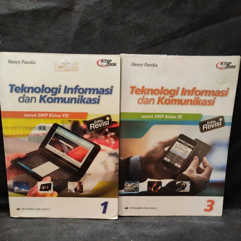 Jual Buku Teknologi Informasi dan Komunikasi, TIK kelas 7,8,9,VII, VIII, IX, SMP, Penerbit ...