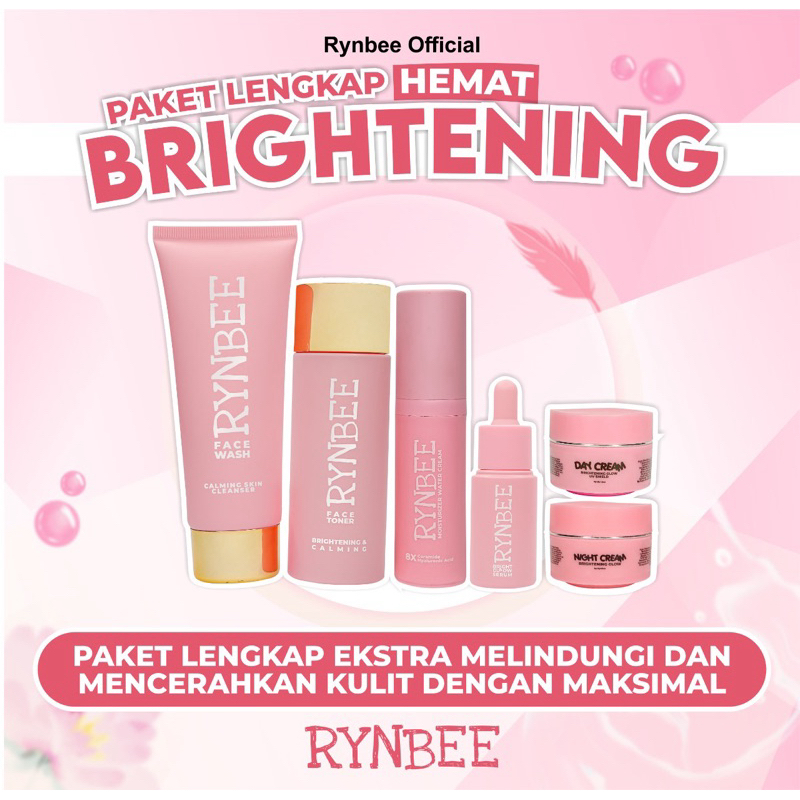 Jual SPECIAL PAKET HEMAT BRIGHTENING 6pcs By Rynbee | Shopee Indonesia