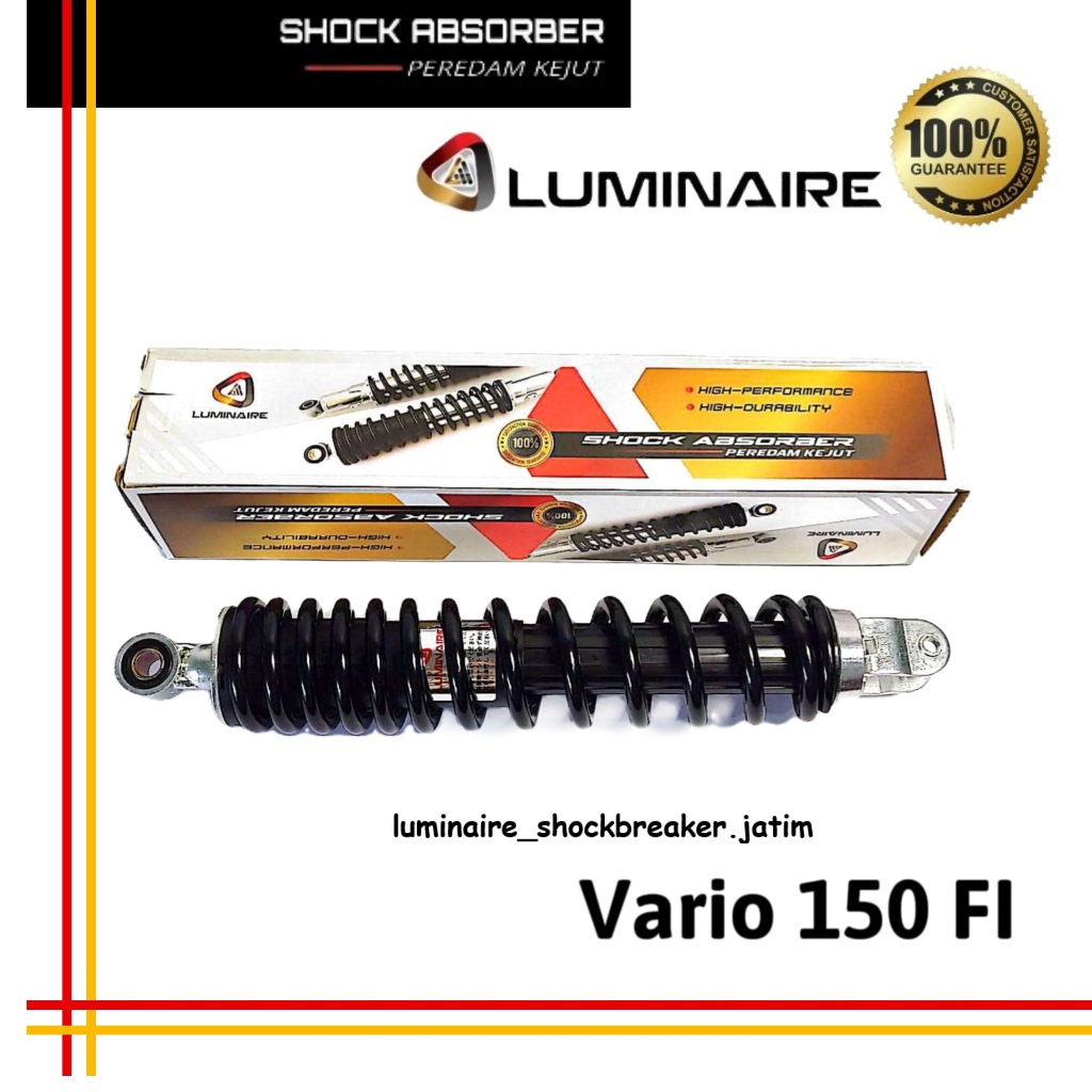 Jual Shockbreaker Belakang Honda Vario 150 FI Injection/Injeksi Luminaire | Shopee Indonesia