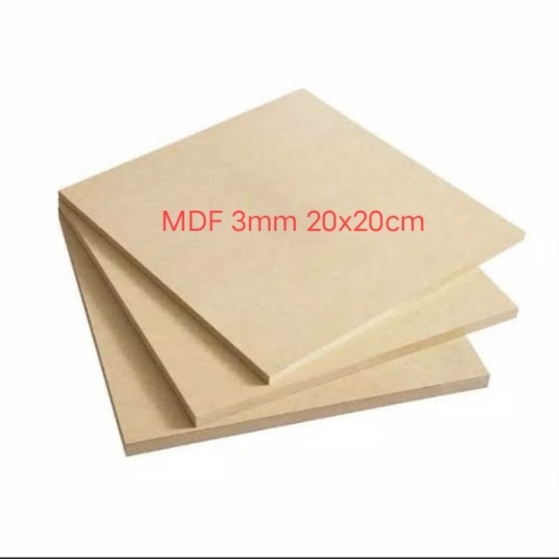 Jual MDF 3mm UK.20x20cm | Shopee Indonesia