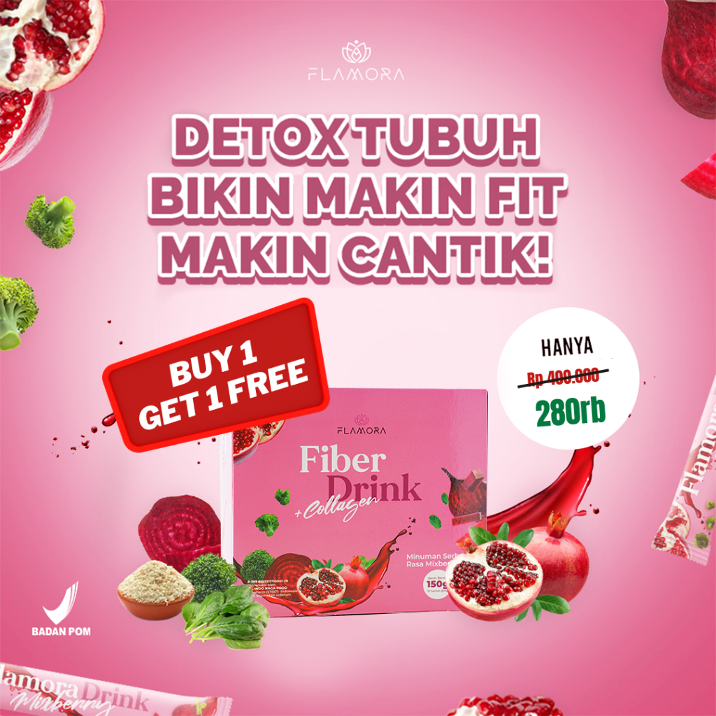 Jual FLAMORA FIBER DRINK MEMBANTU DETOKSIFIKASI TUBUH DAN MELANCARKAN ...